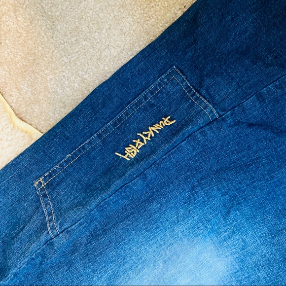 punkyfish | Jeans | Rare Punkyfish Oversized Wide Leg Denim Blue Jeans ...